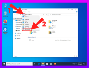Hướng dẫn mở thùng rác trên Windows bằng 3 cách